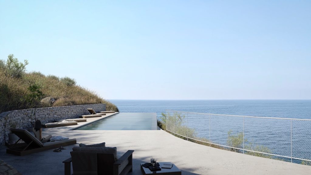 Μια κατοικία στην Κρήτη που «βουτάει» στο Λυβικό Πέλαγος - OLAFAQ