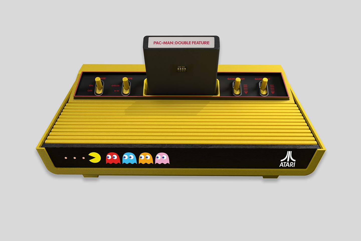 Atari X Namco: Νέα επετειακή έκδοση Atari 2600+ Pac-Man σε κίτρινο ...